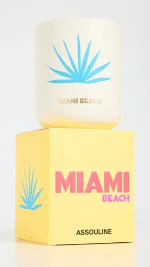 Assouline Miami Travel From Home Scented Candle