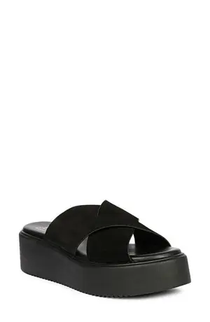 VIVI BLU Saint G Yasmin Platform Sandal - Black