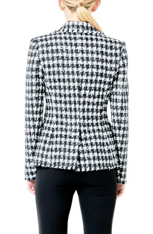 Endless Rose Tweed Double Breasted Blazer