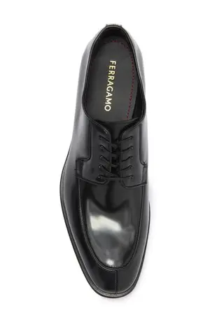 FERRAGAMO Bruges Apron Toe Oxford