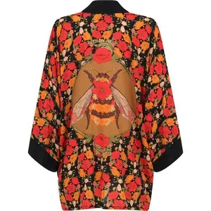Henelle Henelle Hollywood Nights Duster Jacket Night Bloom