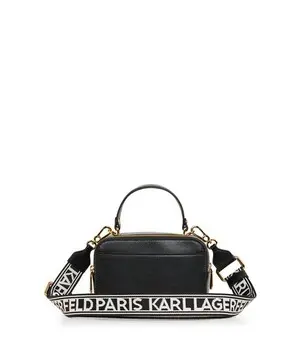 Karl Lagerfeld Paris Simone Crossbody Bag - Black