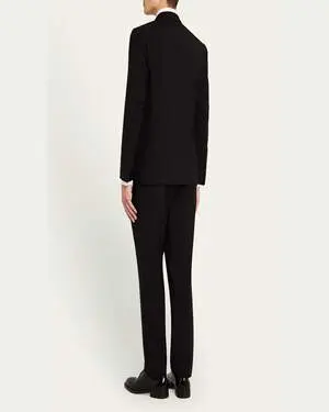 Zegna Wool-mohair Solid Tuxedo