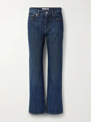 Our Legacy Linear High-rise Straight-leg Jeans
