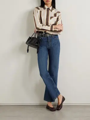 Our Legacy Linear High-rise Straight-leg Jeans