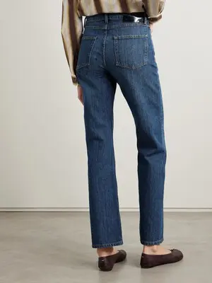 Our Legacy Linear High-rise Straight-leg Jeans