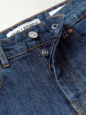 Our Legacy Linear High-rise Straight-leg Jeans