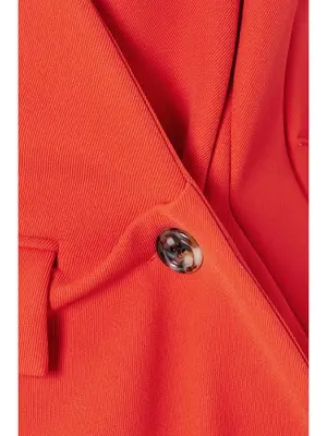 A.W.A.K.E. Mode Asymmetrical Stretch-twill Coat