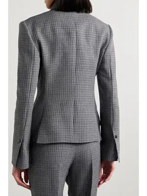 FERRAGAMO Houndstooth Wool Blazer