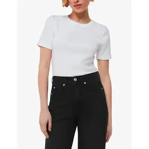 Whistles Authentic Barrel-leg High-rise Jeans
