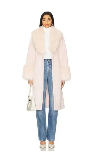 Faux Fur Trimmed Coats