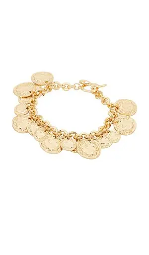 8 Other Reasons Coined Charm Bracelet - Gold