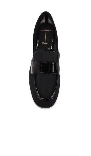 BLACK SUEDE STUDIO Arrow Loafer - Black Mesh