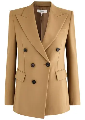 Chloe Notched Lapel Outerwear For Women