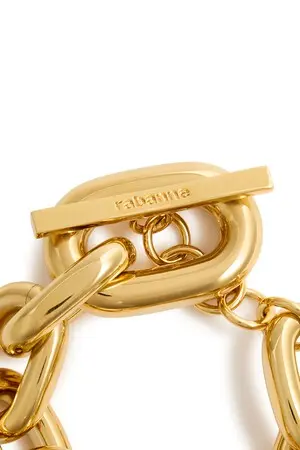 Rabanne Xl Link Chain Bracelet - Gold
