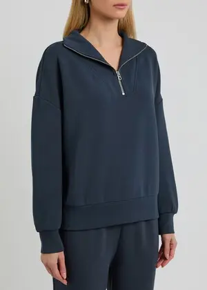 Varley Hawley Half-zip Sweatshirt - Navy