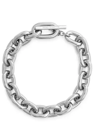 Rabanne Xl Link Chain Necklace - Silver