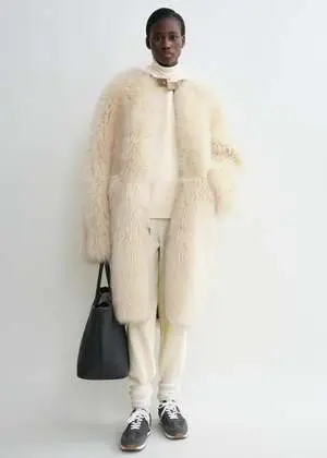 TOTEME Two-way Shearling Coat