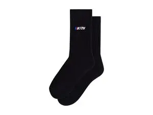 Kith X Bmw M Crew Socks - Black