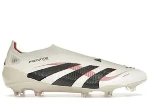 Adidas Predator Elite Laceless Fg Goal Hunter Pack - Off White/core Black/pure Ruby