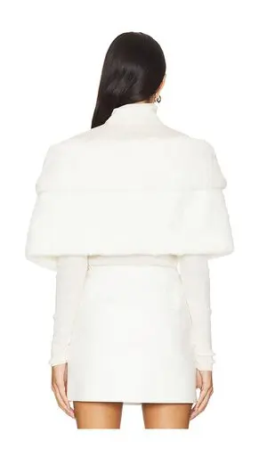 UNREAL FUR Champagne Wrap - Ivory
