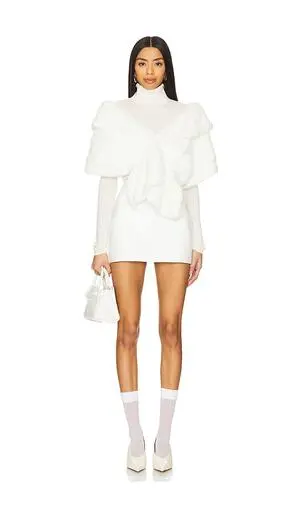 UNREAL FUR Champagne Wrap - Ivory