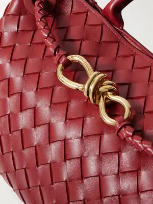 Bottega Veneta East/west Andiamo Small Intrecciato Leather Tote