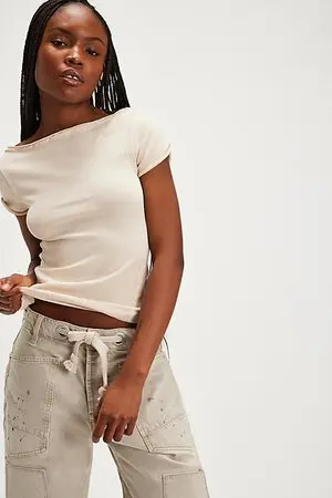Free People We The Free Billie Tee - Tofu