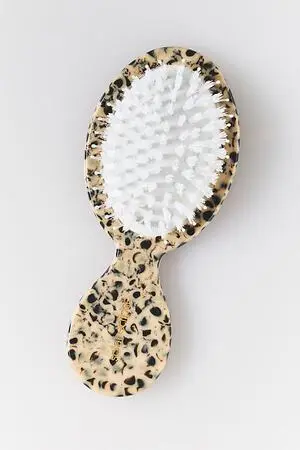 SOLAR ECLIPSE Handpated Compact 2-1 Perfect Daily Brush - Americana Teddy