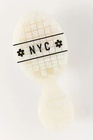 SOLAR ECLIPSE Handpated Compact 2-1 Perfect Daily Brush - Nyc