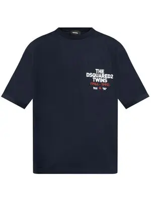 Dsquared2 Logo-print T-shirt - Blue