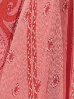 Etro Printed Maxi Dress - Pink