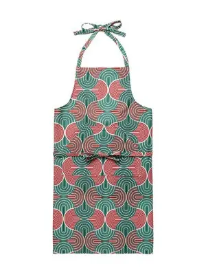 La DoubleJ Apron With Pocket - Slinky Verde Green