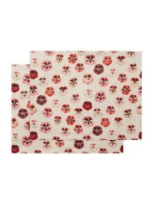 La DoubleJ Placemats Set Of 2 (35x45) At Nordstrom Pansy Ivory