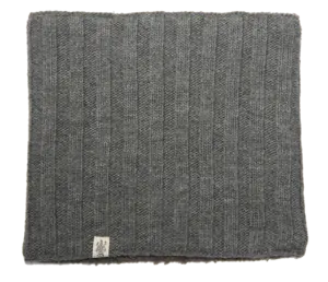 NIRVANNA DESIGNS Ribbed Neckwarmers Ash