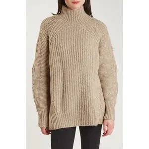 OYUN Lori Funnel Neck Tunic - Sable