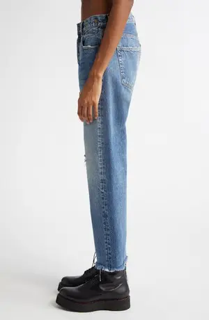 R13 Ripped Cropped Jeans