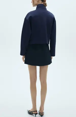 Mango Crop Bomber Jacket