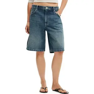 COTTON ON Baggy Denim Shorts - Affection Blue