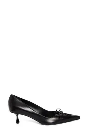 JIMMY CHOO Scarlett Pointed-toe Pump - Black