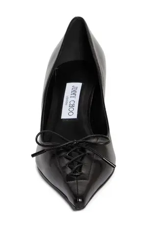 JIMMY CHOO Scarlett Pointed-toe Pump - Black