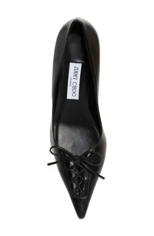 JIMMY CHOO Scarlett Pointed-toe Pump - Black