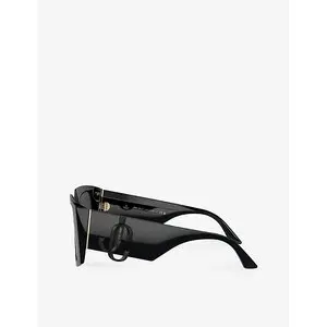 JIMMY CHOO Jc5006u Square Sunglasses - Black
