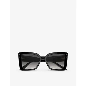 JIMMY CHOO Jc5001b Square-frame Sunglasses - Black