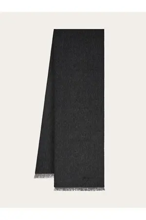 FERRAGAMO Cashmere Scarf - Black
