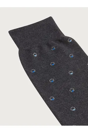 FERRAGAMO Medium Gancini Jacquard Socks