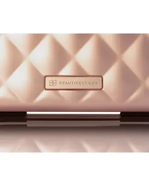 BEAUTIFECT Portable Makeup Table Box Gold - No Color