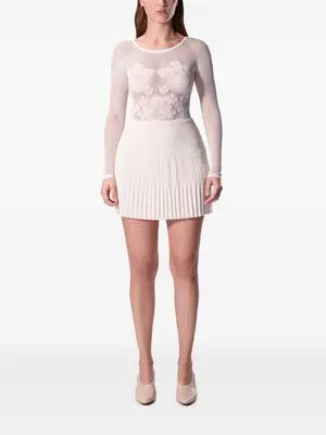 MARGHERITA MACCAPANI Gerli Mini Skirt - Neutrals