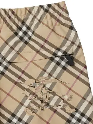 Burberry Check Shorts