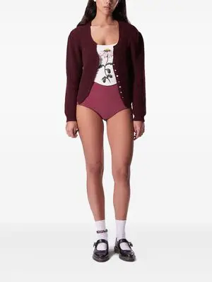 MARGHERITA MACCAPANI Alpine Cardigan - Red